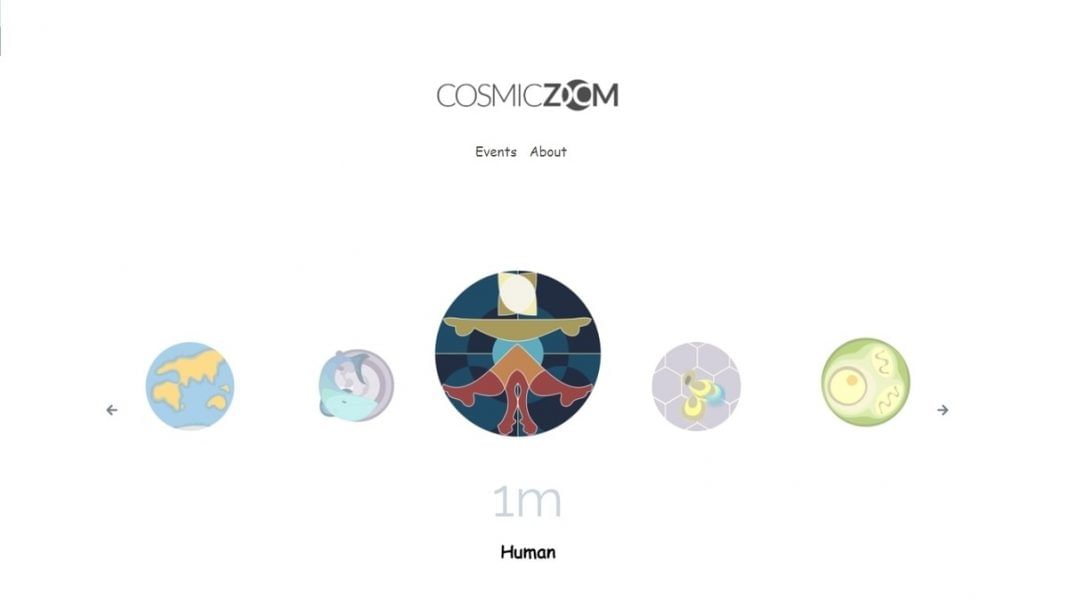 How vast is the universe? 'Cosmic Zoom' helps you explore this from the ...