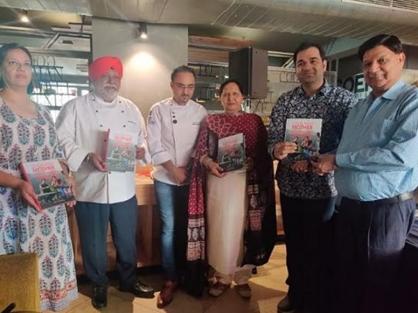 Chef Vikas Chawla's book 'Cook with Mother Cook with Punjab' released by chef Dr Manjit Gill ...