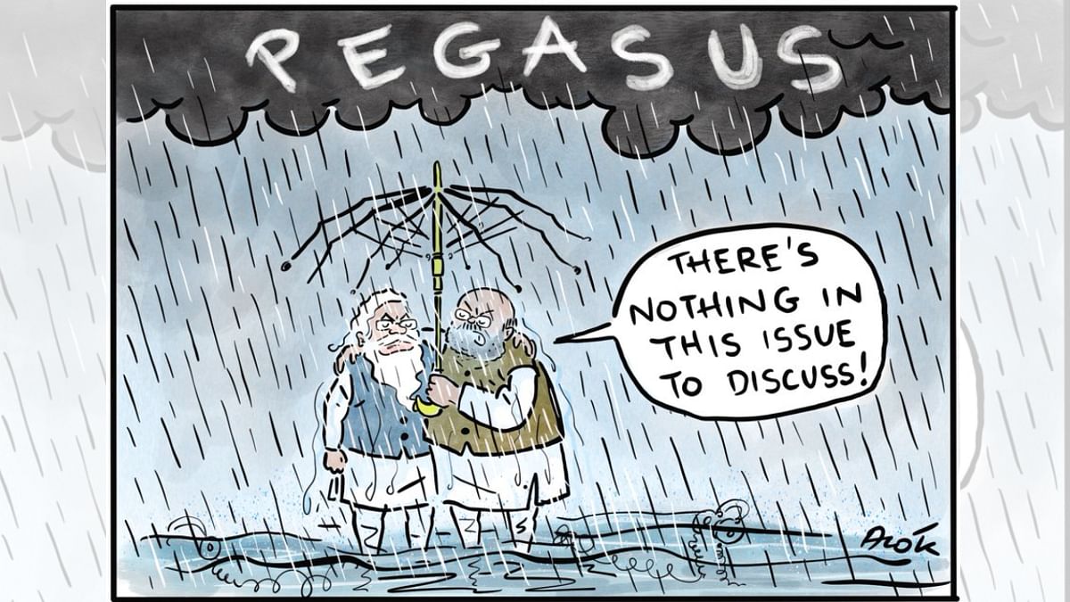 Modi Govt In Eye Of Pegasus Storm And The Bulldozer Vs Cycle Saga In