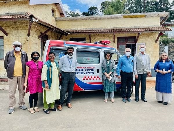 Microland Donates State Of The Art Cardio Neuro Ambulance To Kotagiri Medical Fellowship