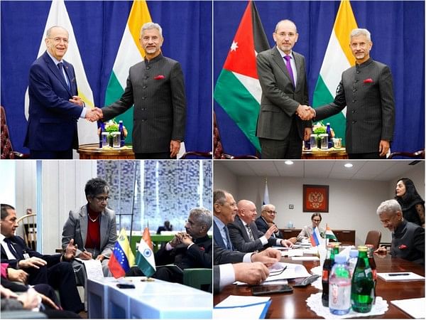 On Unga Sidelines Jaishankar Meets Counterparts From Russia Cyprus Jordan And Venezuela