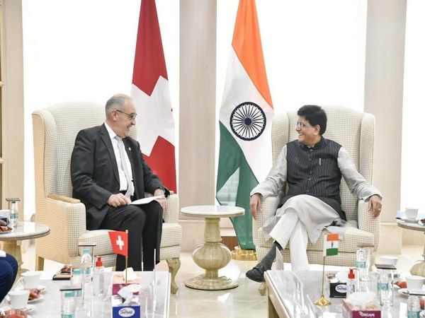 Union Minister Piyush Goyal meets business delegation led by Swiss ...