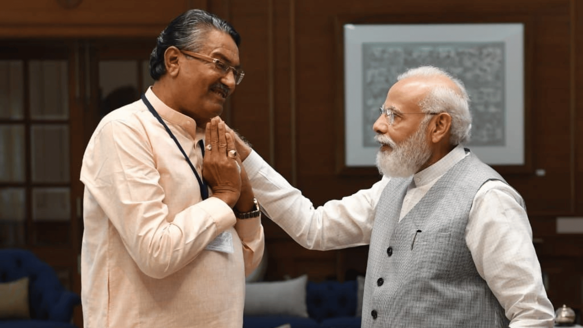 'It's a Gujarat minister with PM Modi in viral image, not Oreva founder ...