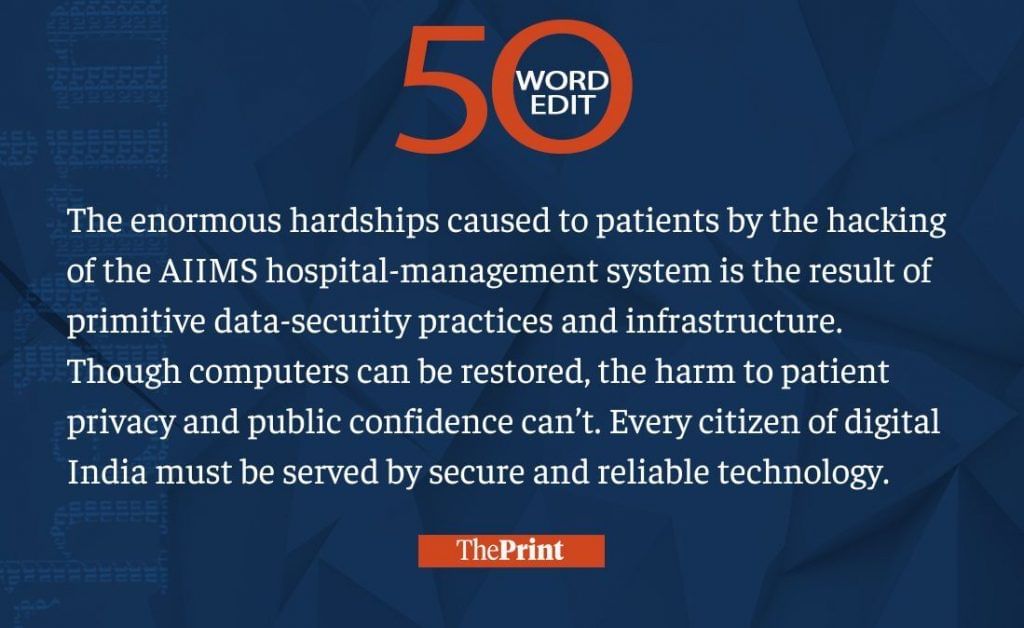 Our take on AIIMS hacking, India’s GDP growth, IFFI jury take on Kashmir Files—in 50 words