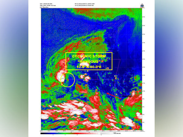 Cyclonic storm Mandous landfall process nearing completion: IMD – ThePrint – ANIFeed