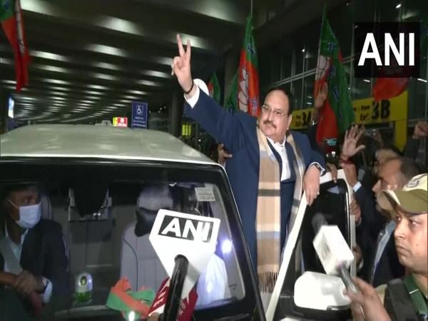 Jp Nadda Arrives Kolkata To Address Public In Nadia Today First Time