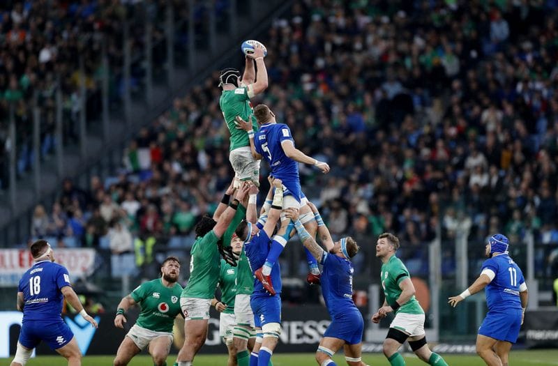 Rugby-Ireland hold off spirited Italy for 34-20 Six Nations win ...