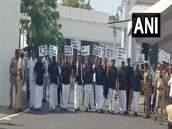 Congress Allies Stage Protests Over Rahul Gandhis Disqualification As