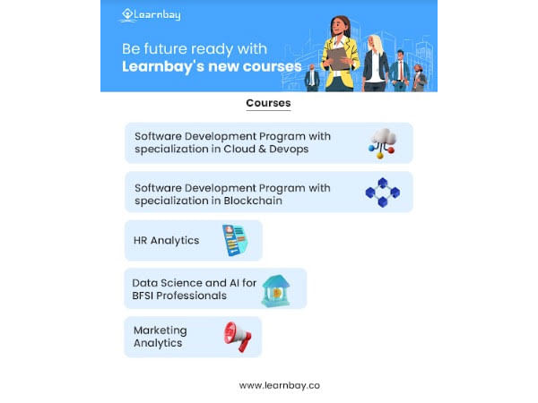 Professional upskilling startup Learnbay launches three new cutting-edge domain courses ...