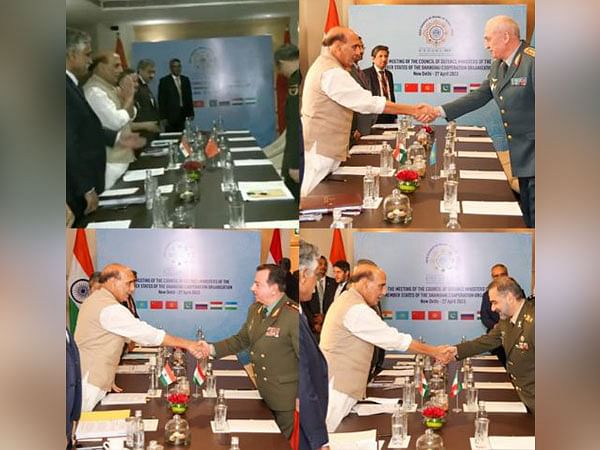 Rajnath Singh avoids handshake with Chinese counterpart at bilateral ... Rajnath Singh avoids handshake with Chinese counterpart at bilateral ...
