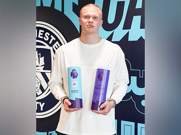 Premier League: Manchester City striker Erling Haaland wins 'Player of ... Premier League: Manchester City striker Erling Haaland wins 'Player of ...