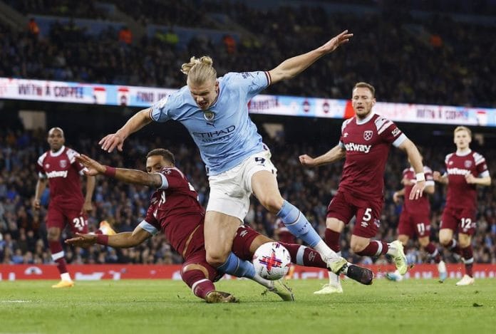 Soccer-Haaland breaks Premier League record as Man City reclaim top spot – ThePrint – ReutersFeed