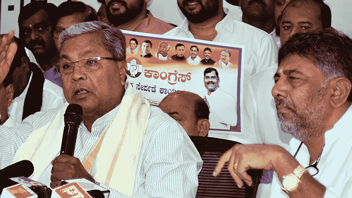 Karnataka CM race: Congress 'offers Shivakumar dy CM post' as scales tip in favour of Siddaramaiah