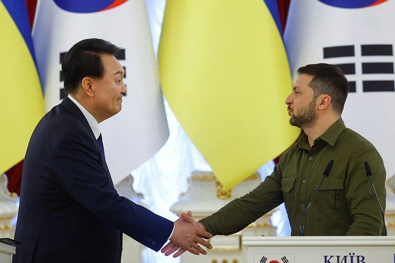 South Koreas Yoon Pledges More Military Supplies Aid To Ukraine