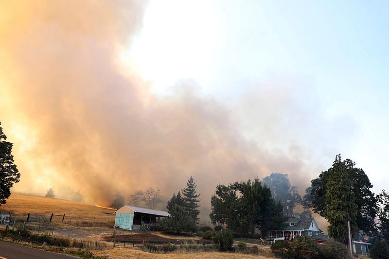 Evacuation Order Lifted For Wildfire Near Salem Oregon Theprint