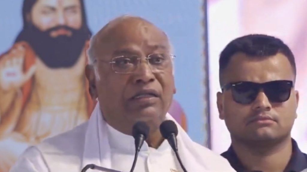 Kharge declares Congress will conduct caste census if voted to power in Madhya Pradesh