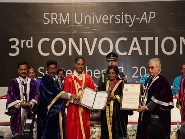 Governor of Telangana Felicitates Graduates at the 3rd Convocation ...