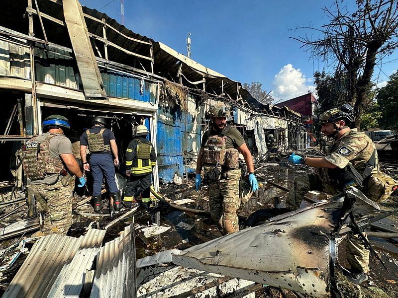 Evidence Suggests Errant Ukrainian Missile Caused Market Deaths New
