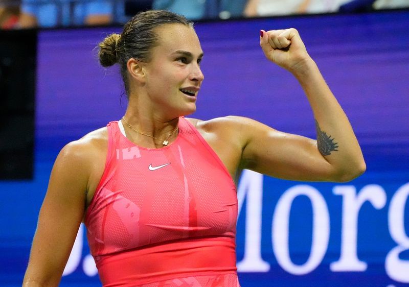 Tennis-Sabalenka overwhelms Kasatkina to reach US Open quarter-final ...