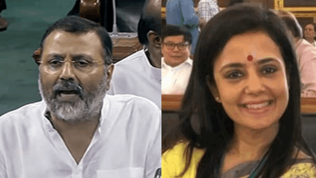 Nishikant Dubey tells Speaker Mahua took cash for questions on Adani in Parliament, seeks action