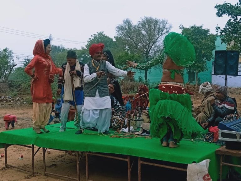 Myths, men in ghagras, storytelling — there's a push to revive Saang ...