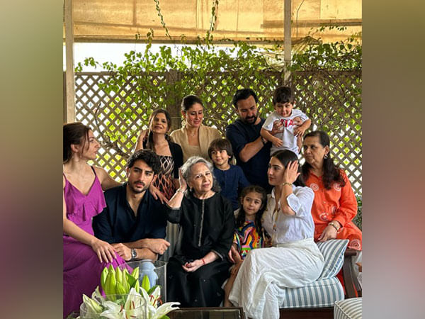 Inside pics from Sharmila Tagore's birthday celebrations with Saif, Kareena, Soha, Sara ...