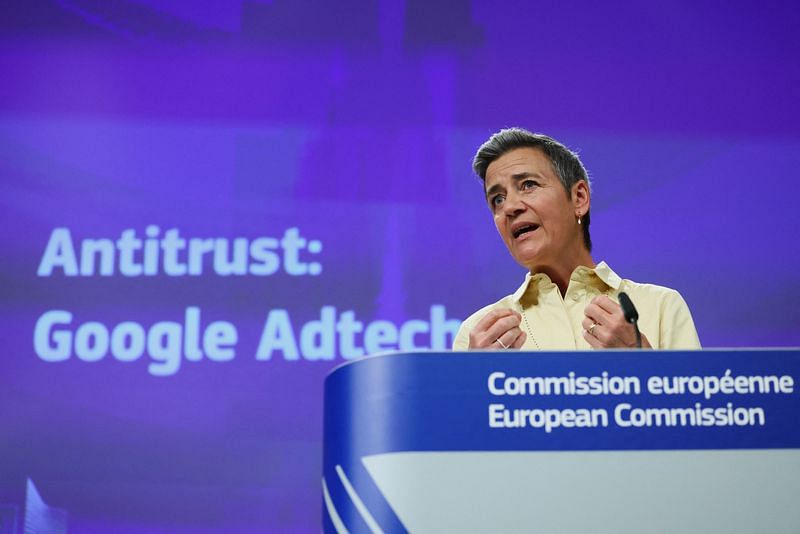 EU antitrust chief meets Apple, Alphabet, and Qualcomm chiefs ... EU antitrust chief meets Apple, Alphabet, and Qualcomm chiefs ...