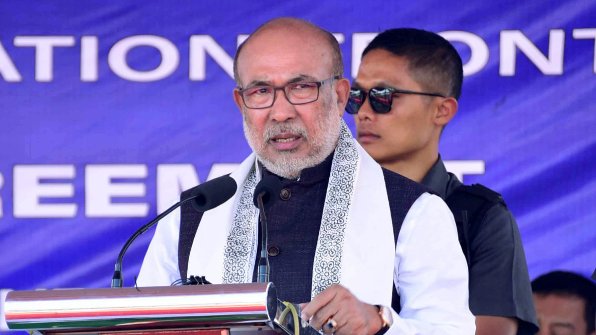 CM Biren Singh expresses concern over attack on Manipur state forces, says 'will meet central ...