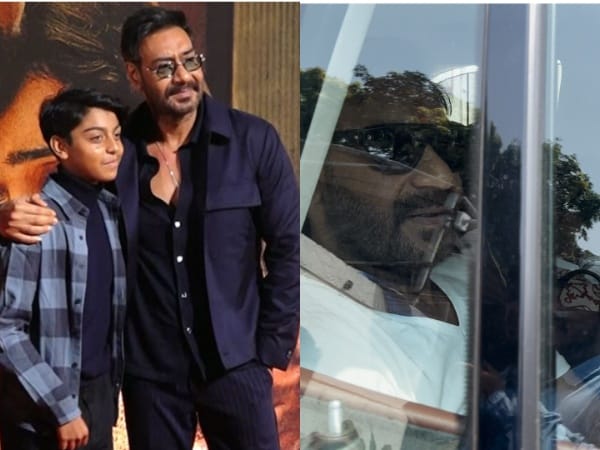 Ajay Devgn snapped with son Yug at Kalina airport – ThePrint – ANIFeed