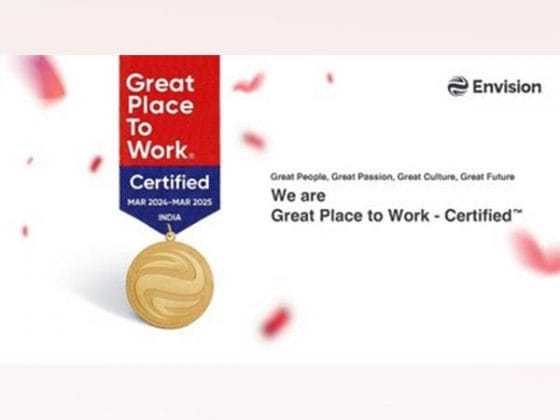 Envision Energy India Earned "Great Place to Work" certification in ...
