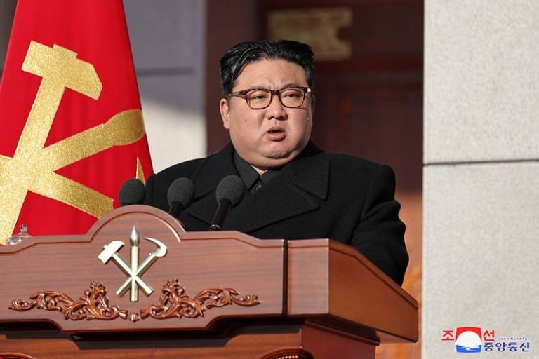 North Korea Leader Kim Jong Un Inspects Artillery Weapon System