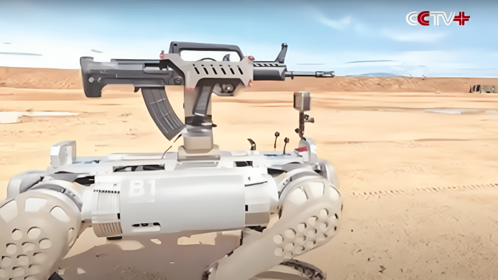 Meet the Chinese Army’s newest recruit — a gun-toting ‘robo-dog’ with an automatic rifle on its back