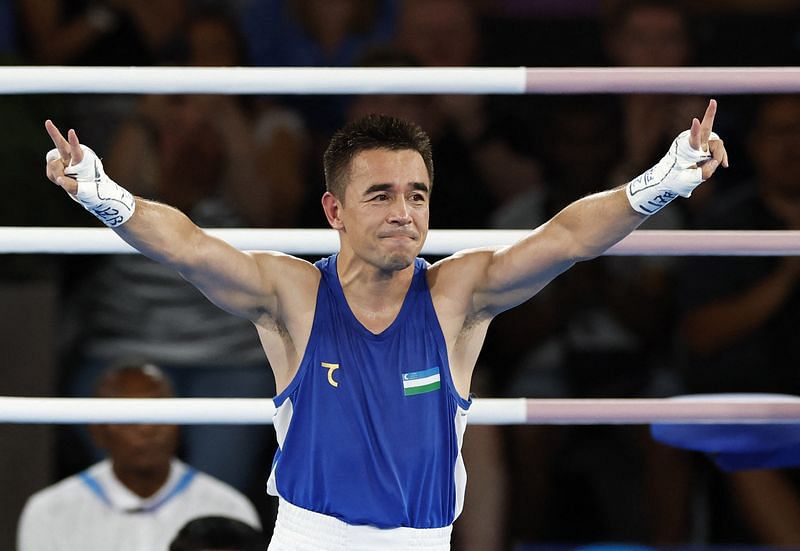 Olympics-Boxing-Uzbekistan's Dusmatov wins men's flyweight gold ... Olympics-Boxing-Uzbekistan's Dusmatov wins men's flyweight gold ...