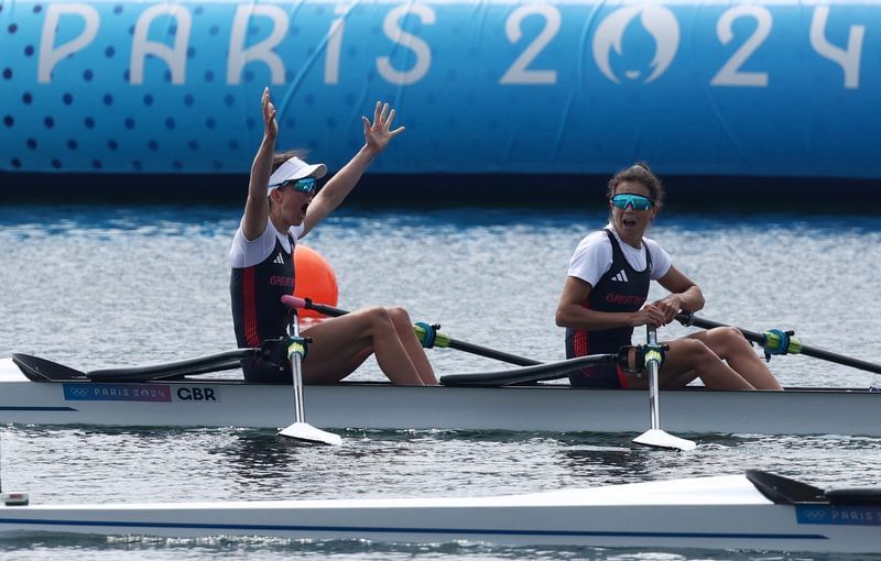 Olympics-Rowing-Thrills and spills but few new winning nations in Paris ...