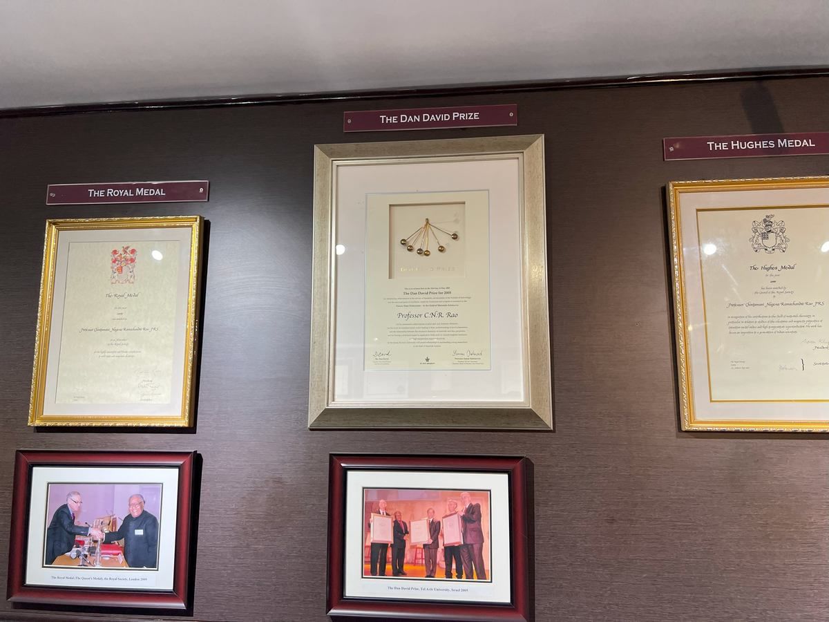 At 90, scientist CNR Rao is still driving breakthroughs at JNCASR. More ...