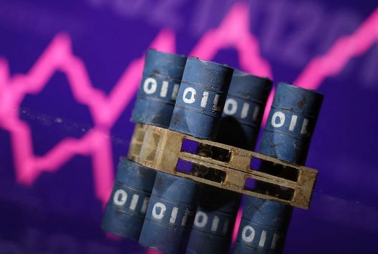 Oil rises over 1% on large draw from US crude stocks – ThePrint ... Oil rises over 1% on large draw from US crude stocks – ThePrint ...