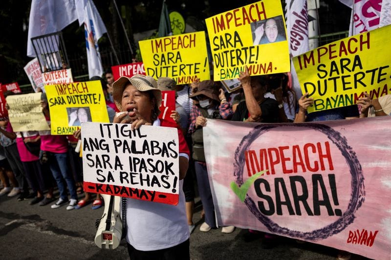 Philippine groups seek impeachment of Vice President Duterte – ThePrint – ReutersFeed