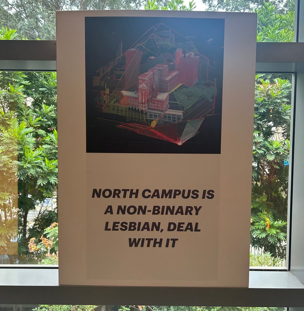 Queer university spaces: DU North Campus a non-binary lesbian?