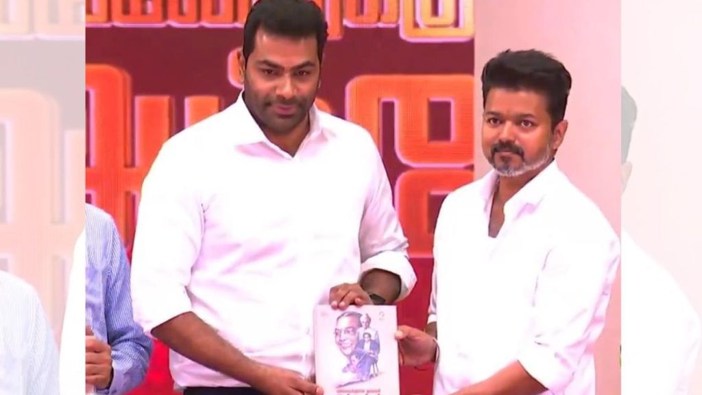 Lottery King Santiago Martin's son-in-law Aadhav Arjuna joins TVK. Will be no.2 after Vijay