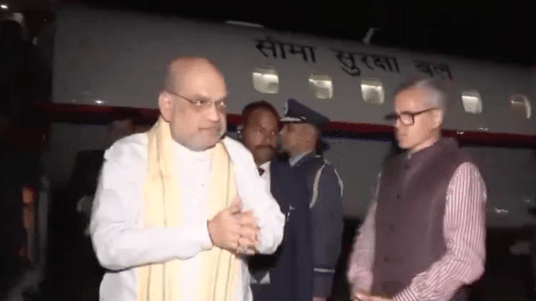 Amit Shah reaches Srinagar for security review meeting after terror attack in Pahalgam