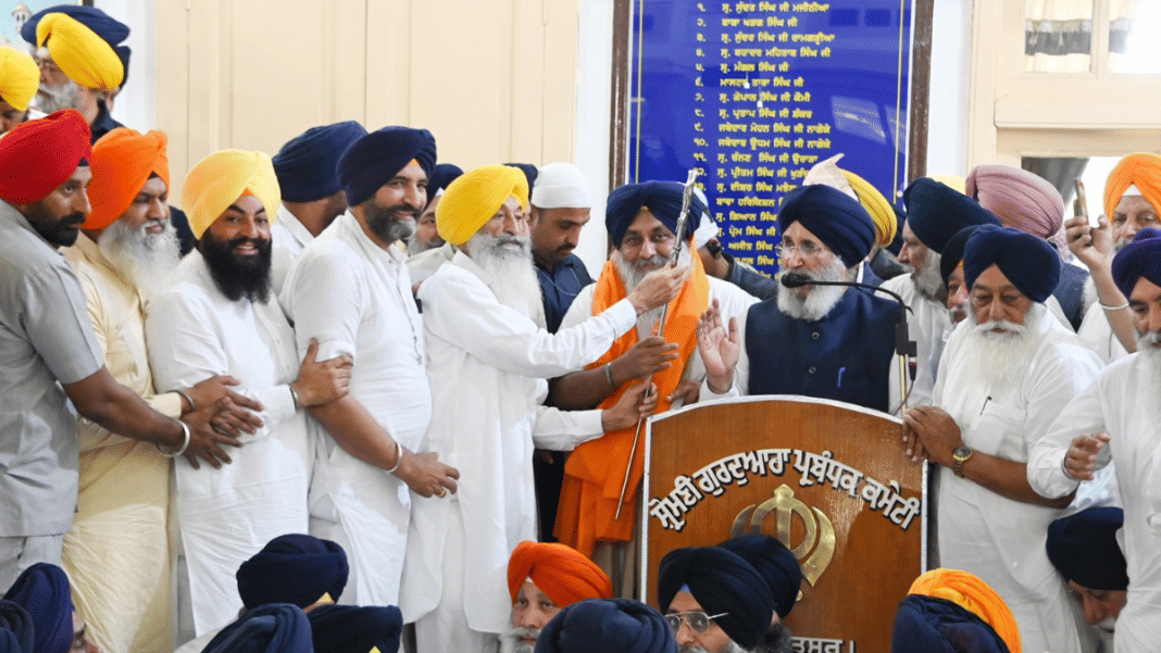 Sukhbir Badal returns as Shiromani Akali Dal chief, calls party the 'real waaris of Punjab'