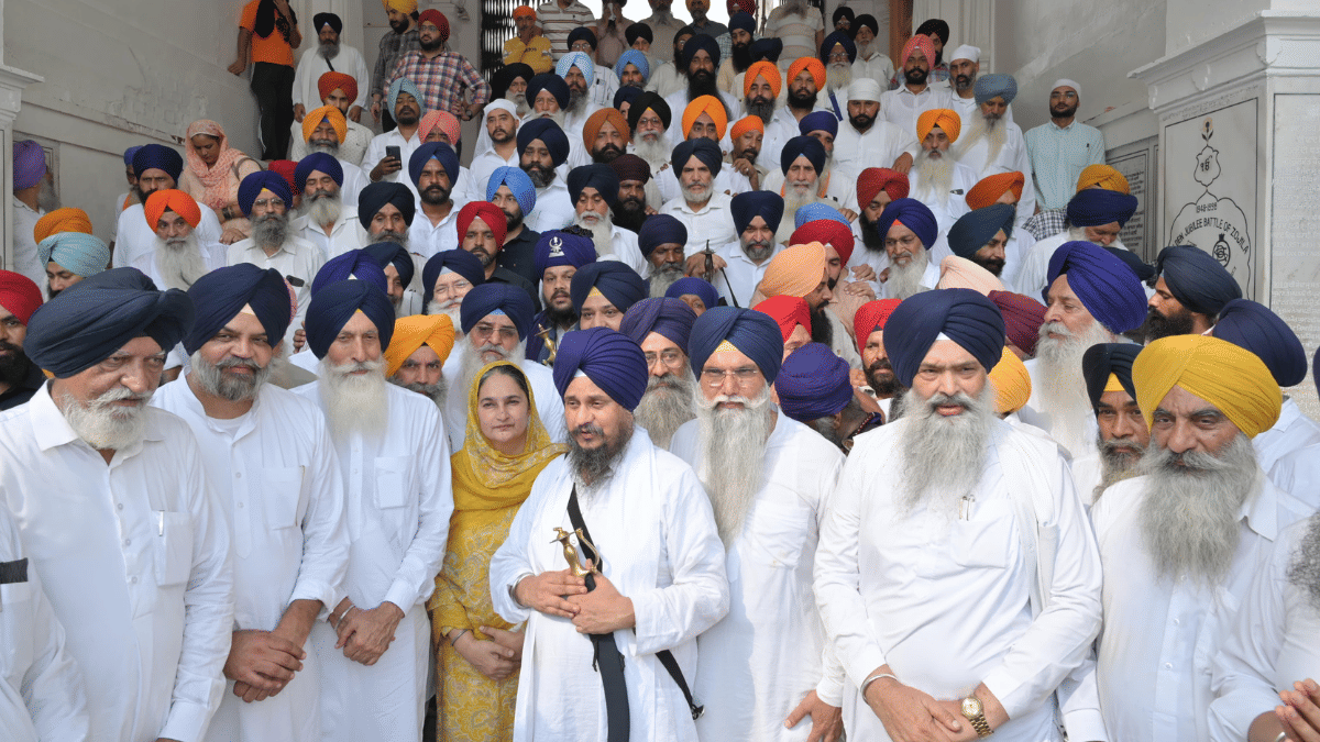 Badal's Akali Dal splits. Akal Takht ex-Jathedar Harpreet Singh elected president of rebel faction